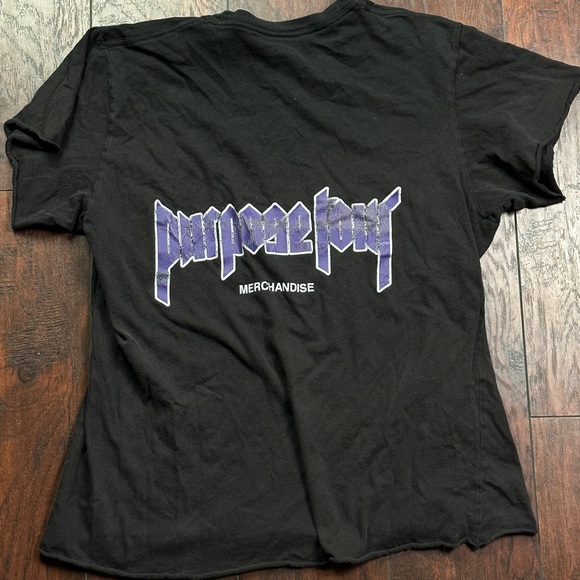 Justin Bieber | Shirts | Justin Bieber Purpose Tour Merchandise T Shirt ...